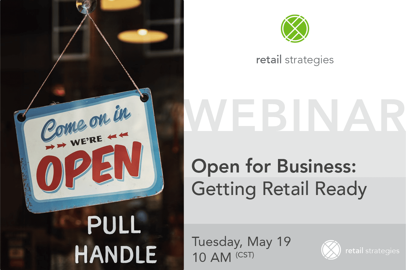 Open for Business: Getting Retail Ready - Retail Strategies